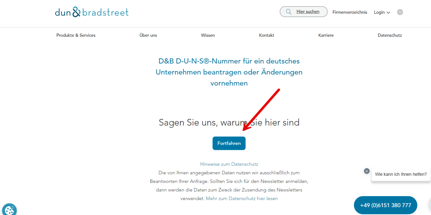 Wie bekomme ich eine D-U-N-S-Nummer? - Mentortools Support